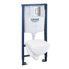 Инсталляционный комплект GROHE Solido 4-в-1 в сборе, монтажная высота 1 ...